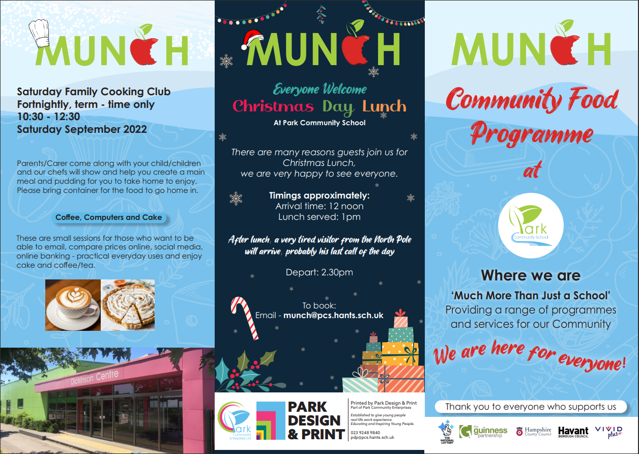 Munch Community Food Program - Oaklands Catholic School and Sixth Form ...