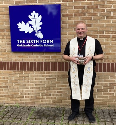 Sixth Form Blessing - Oaklands Catholic School and Sixth Form College