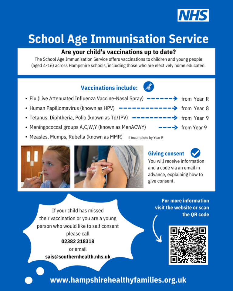 Teenage Booster Vaccinations - Oaklands Catholic School and Sixth Form ...